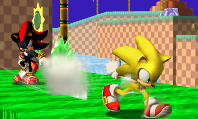 Shiny Super Sonic (Now with CSP) [Super Smash Bros. (3DS)] [Mods]