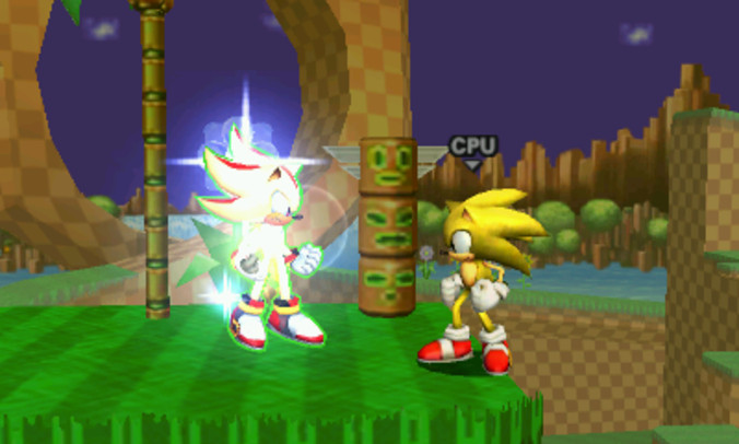 Shiny Super Sonic (Now with CSP) [Super Smash Bros. (3DS)] [Mods]