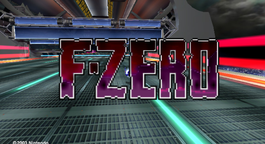 Classic F-Zero Title Screen [F-Zero GX] [Mods]