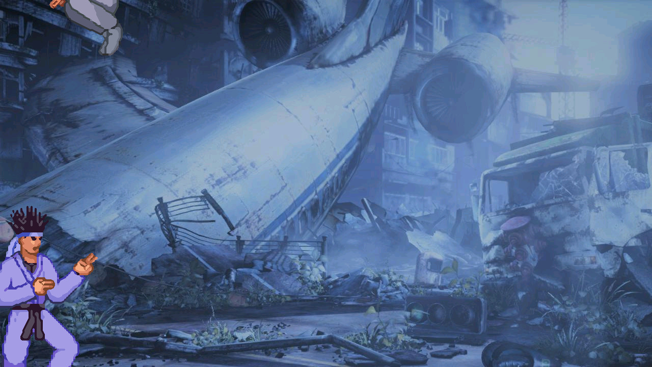 Mortal Kombat X Edit - Midnight Destroyed City [M.U.G.E.N] [Mods]