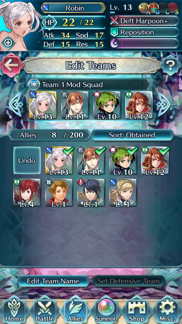 Summer Robin (No Cloak) [For Summer Banner] [Fire Emblem Heroes] [Mods]