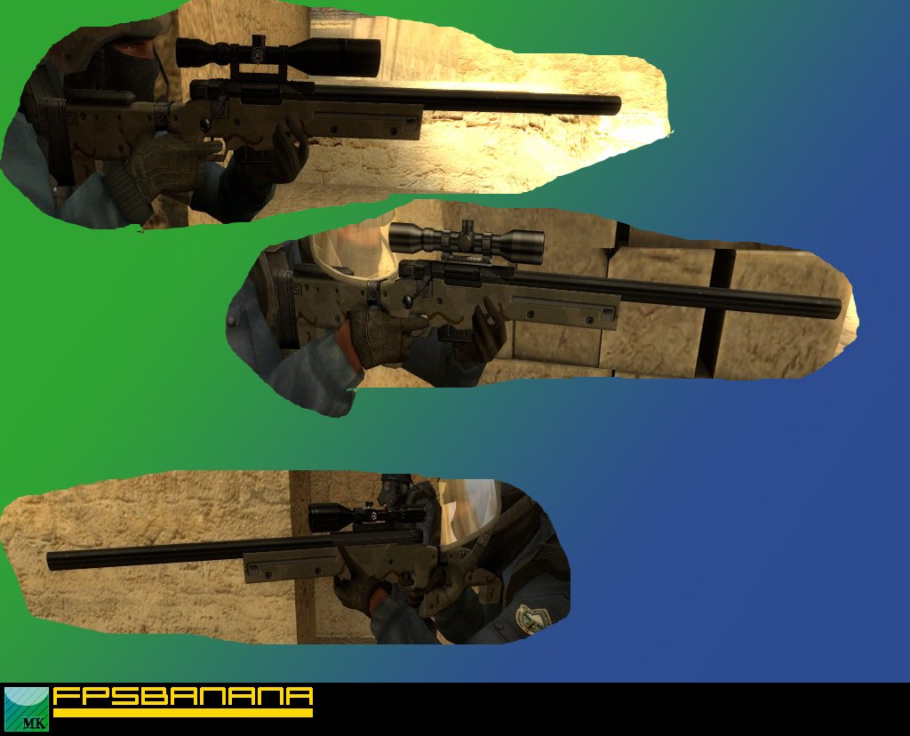 MK's awp w/ 3 scopes Mod for Counter-Strike: Source | CS:S Mods