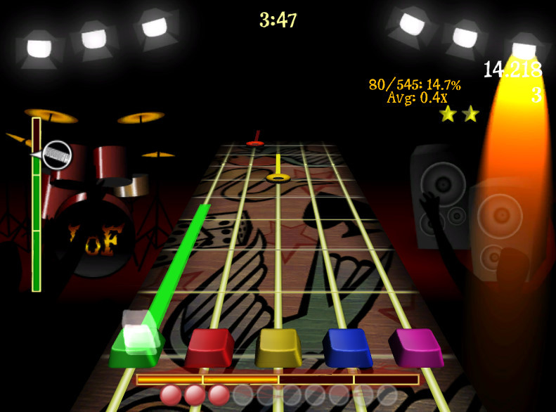Oldschool Frets on Fire theme [Frets on Fire X] [Mods]