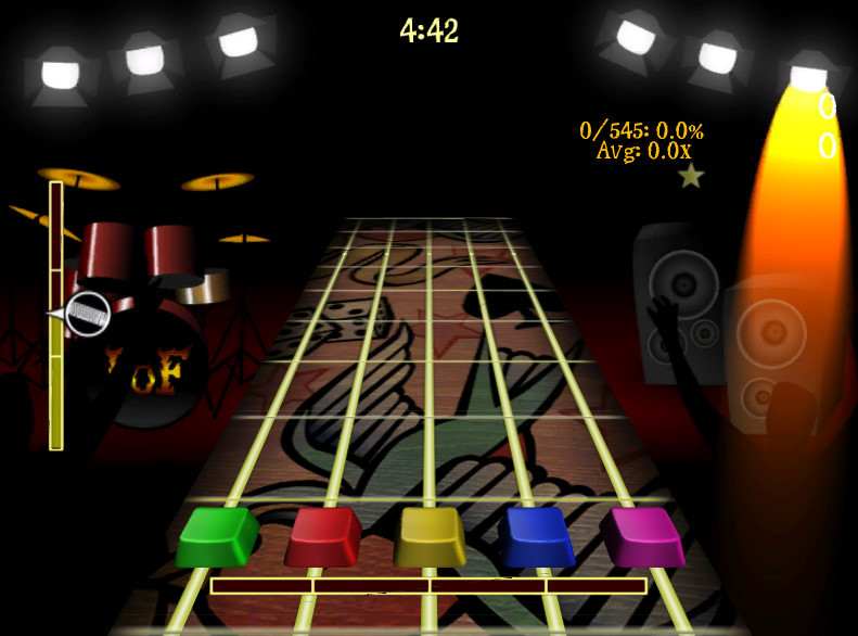Oldschool Frets on Fire theme [Frets on Fire X] [Mods]