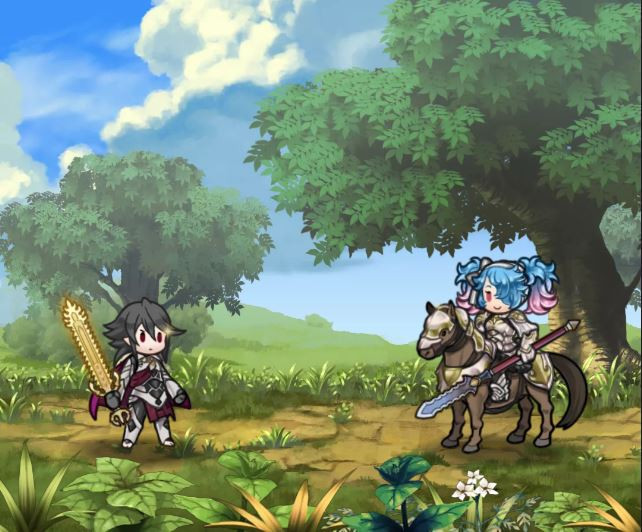 Concept Art Corrin Battle Sprite Mod for Fire Emblem Heroes | FE Heroes ...