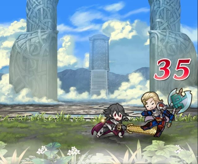 Concept Art Corrin Battle Sprite Mod for Fire Emblem Heroes | FE Heroes ...