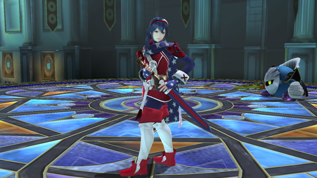 USA Lucina Mod for Super Smash Bros. (Wii U) | SSB4U Mods