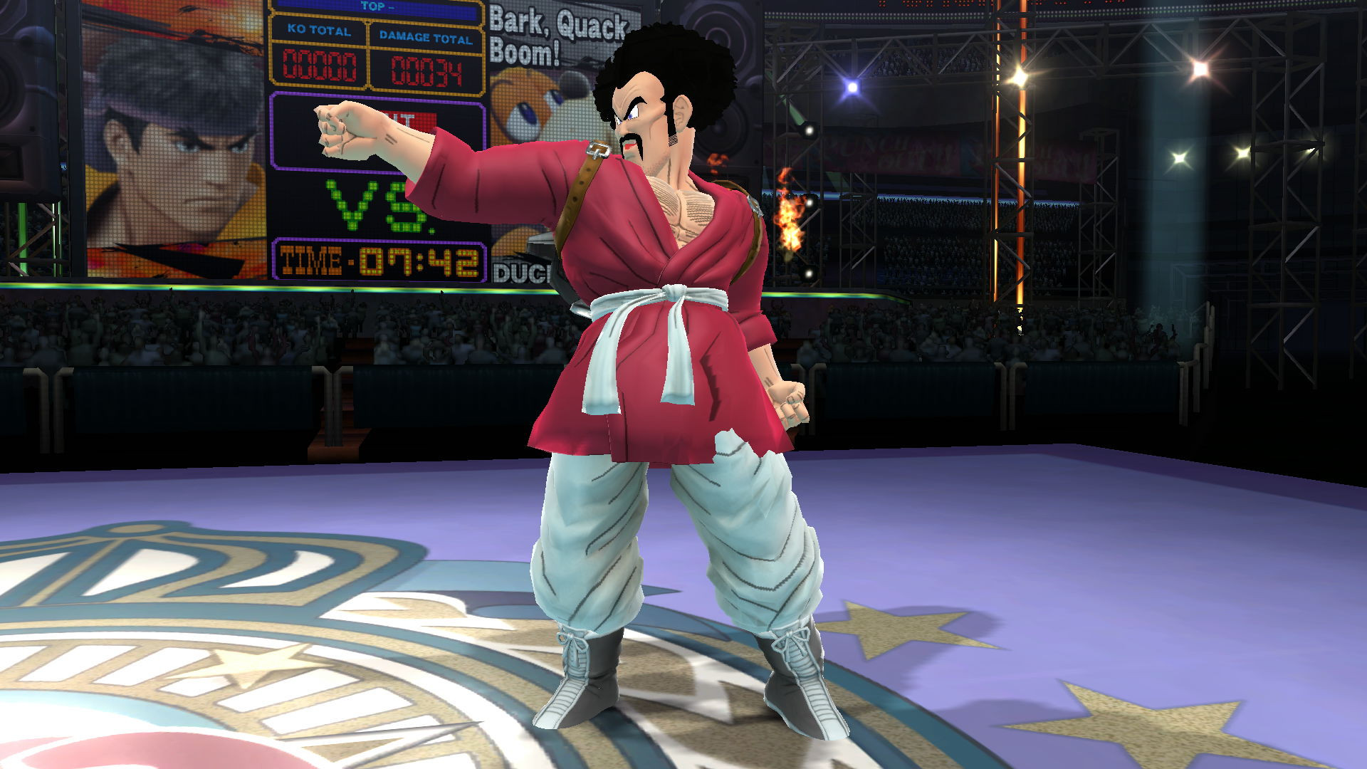 Mr. Satan Mod for Super Smash Bros. (Wii U) | SSB4U Mods