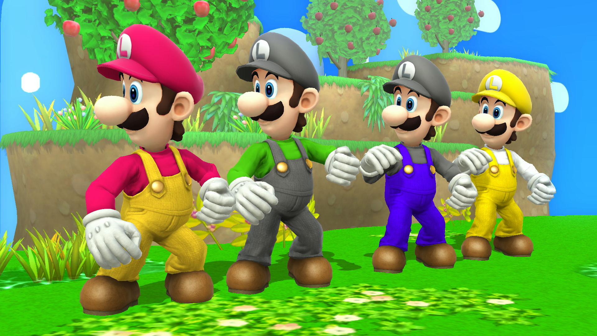 Mario+Luigi Skin Expansion Pack! Mod for Super Smash Bros. (Wii U ...