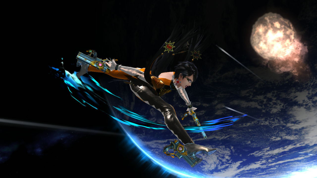 Captain Zack Bayonetta - Phoenix 1 [Super Smash Bros. (Wii U)] [Mods]