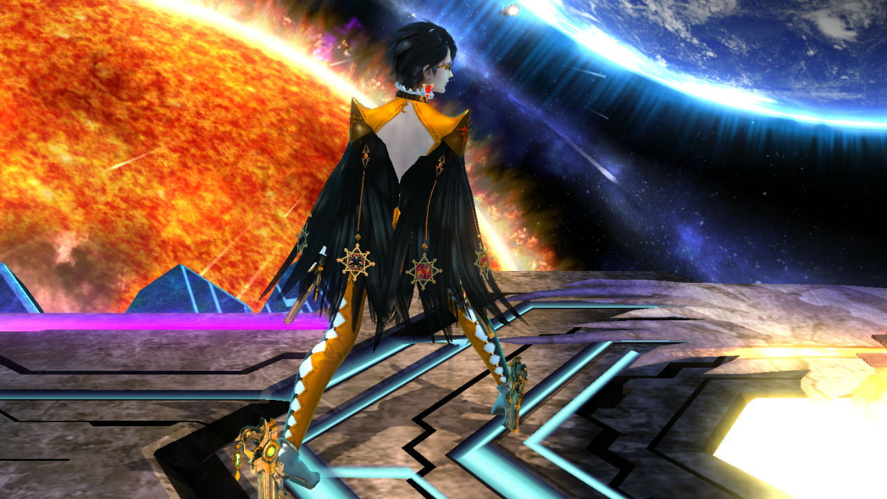 Captain Zack Bayonetta - Phoenix 1 [Super Smash Bros. (Wii U)] [Mods]