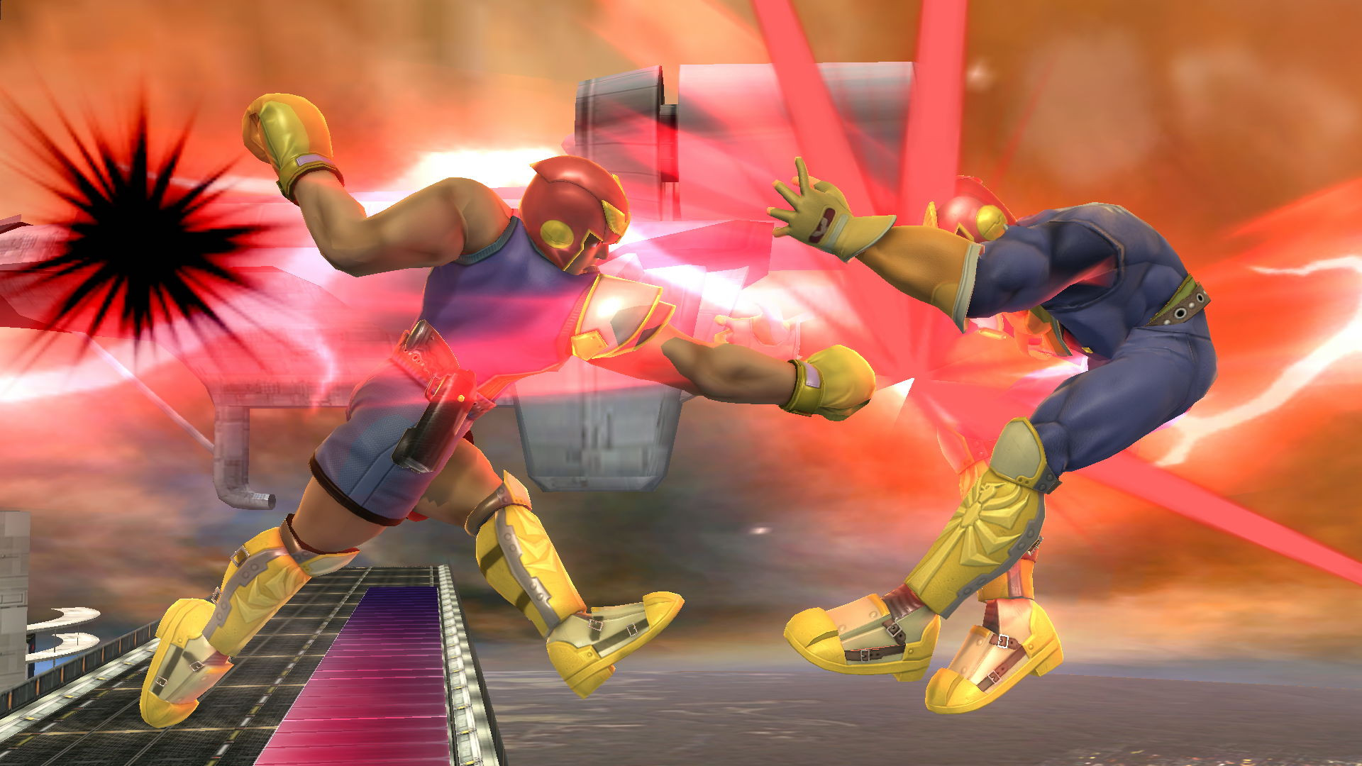 Captain Falcon Falcon Kick