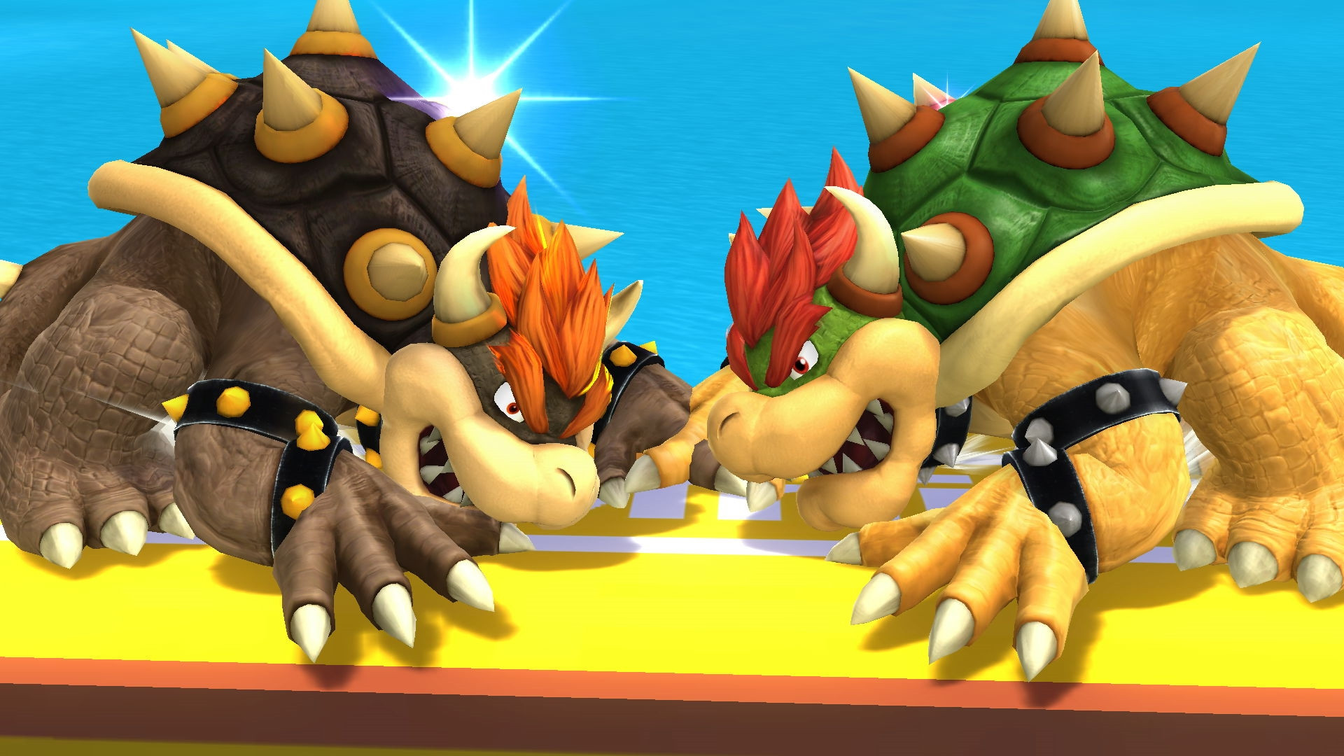 Less Feral Boswer/Super Mario 3D World Bowser Eyes [Super Smash Bros ...