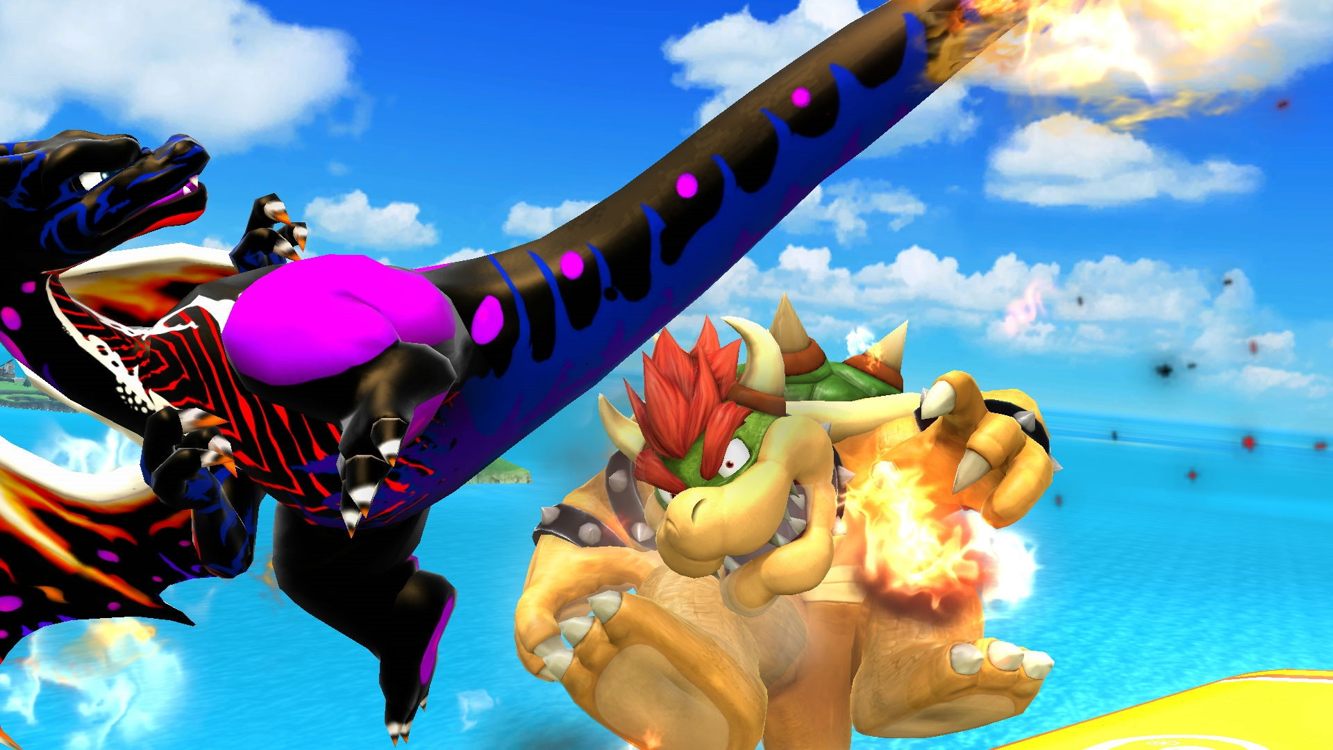 Less Feral Boswer/Super Mario 3D World Bowser Eyes [Super Smash Bros ...