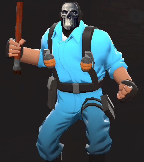 Skull mask for the merc! Mod for Team Fortress 2 Classified ...