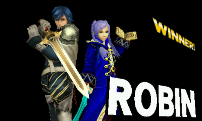 Blue Female Robin [Super Smash Bros. (3DS)] [Mods]