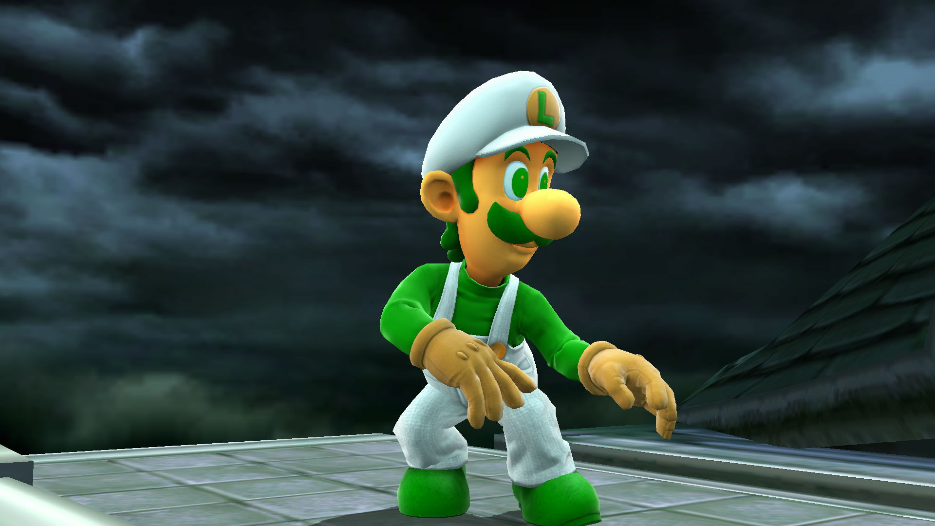 NES Luigi Mod for Super Smash Bros. (Wii U) | SSB4U Mods