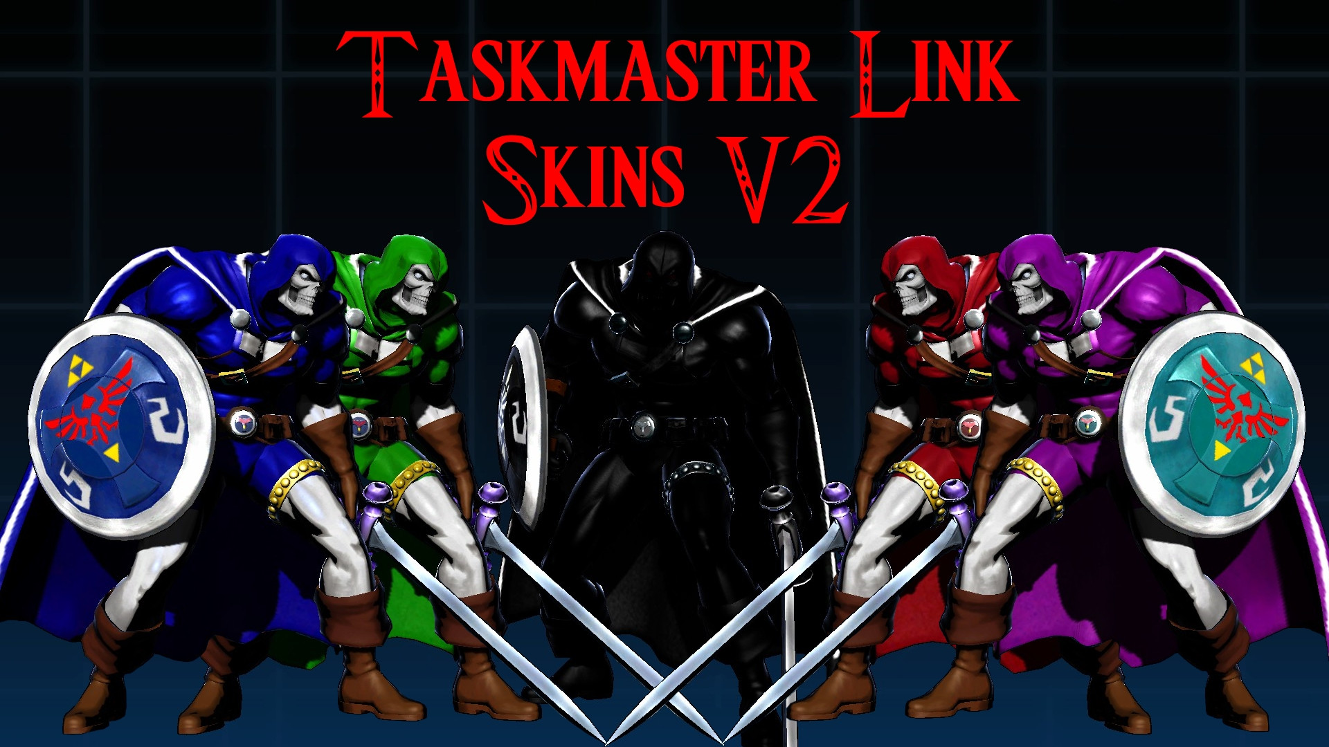 TaskMaster Link V2 Mod for Ultimate Marvel vs Capcom 3 | UMvC3 Mods