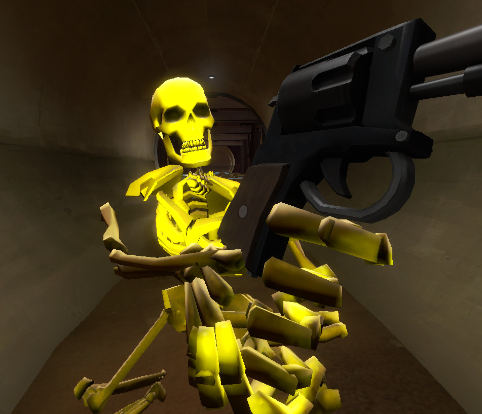 Skeleton Mercenary + Candy Bar Pills [Team Fortress 2 Classic] [Mods]