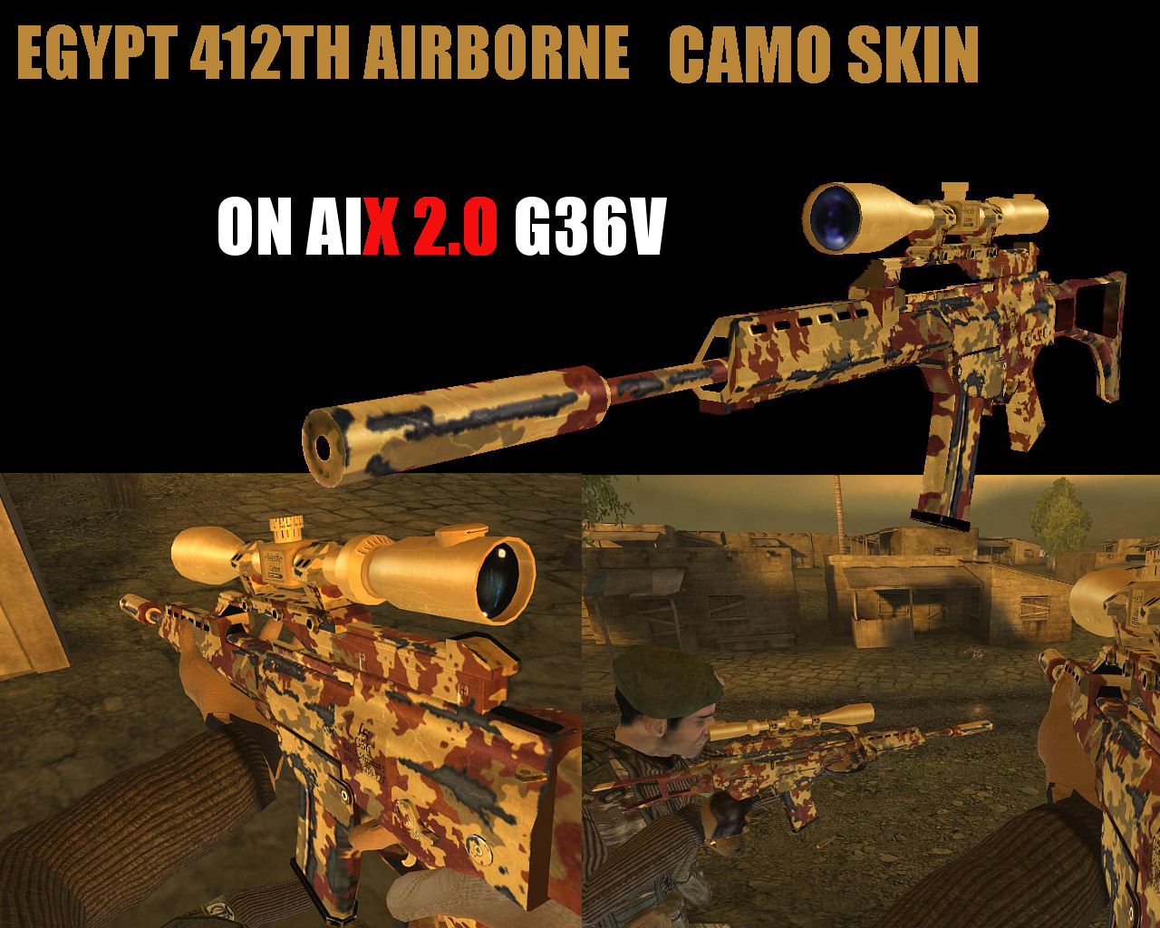 MCR's AIX 2.0 Personalization & Bonus Pack Mod for Battlefield 2 | BF2 Mods