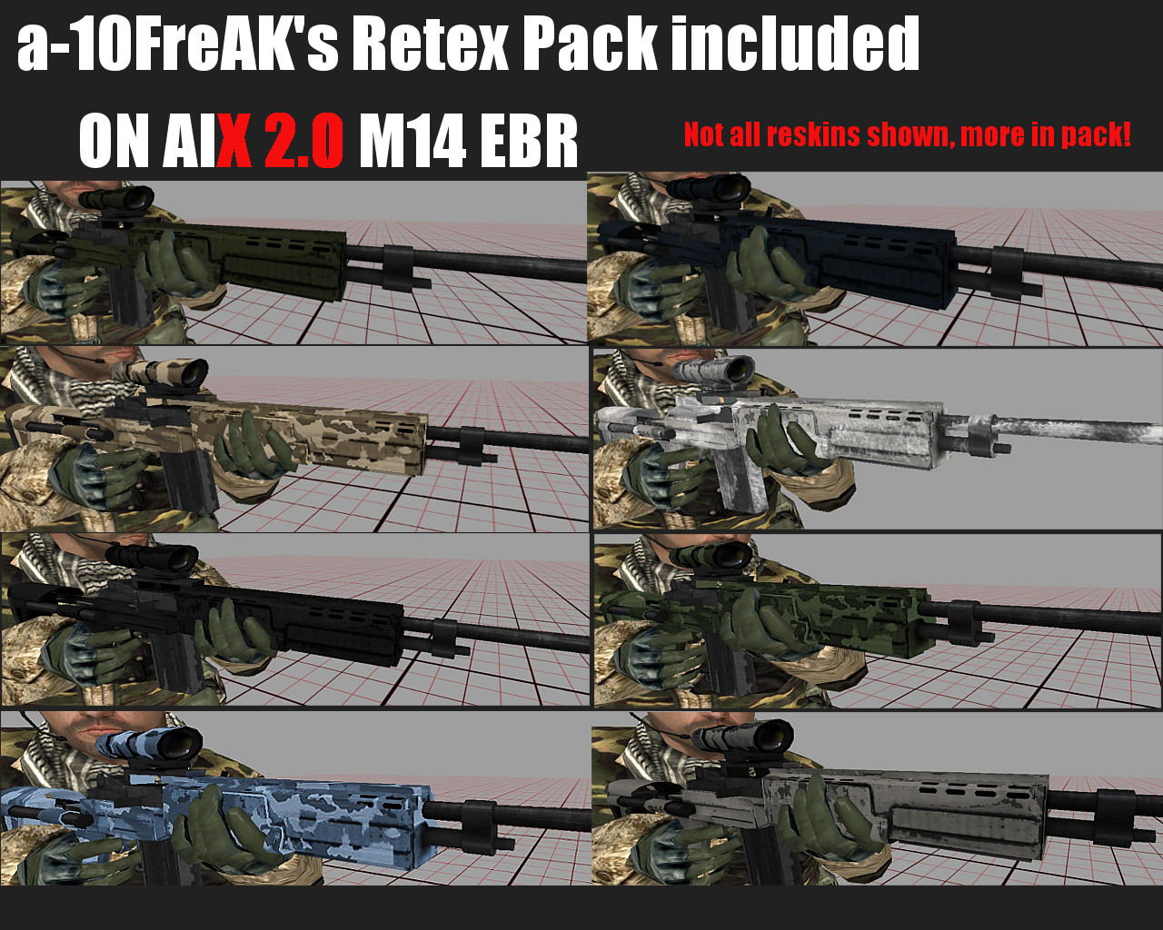 MCR's AIX 2.0 Personalization & Bonus Pack Mod for Battlefield 2 | BF2 Mods