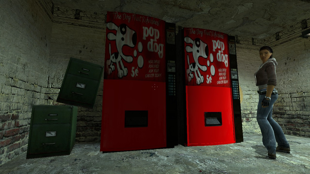 PopDog Soda Machhine&Can Mod for Half-Life 2 | HL2 Mods