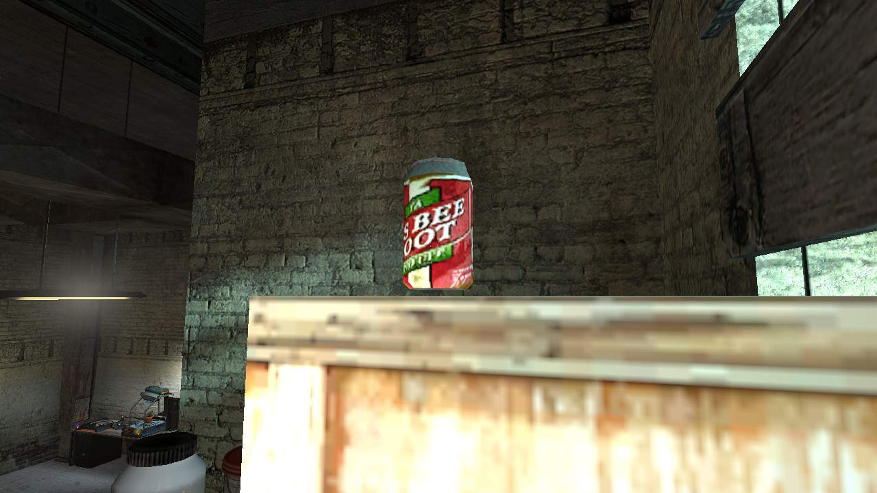Half-life 2 E3 Leak Beer Bottle Texture as a Can! [Half-Life 2] [Mods]