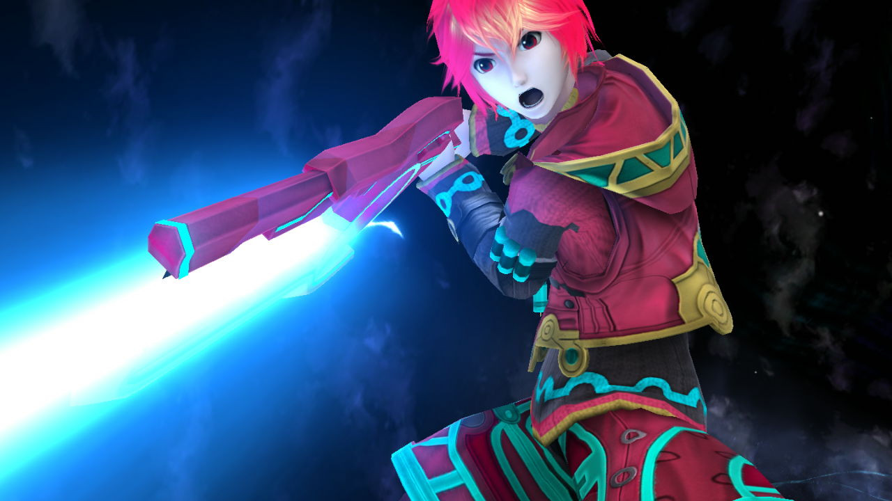 Pyra based Shulk Mod for Super Smash Bros. (Wii U) | SSB4U Mods