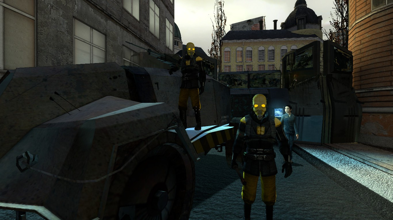 Yellow Civil Protection [Half-Life 2] [Mods]