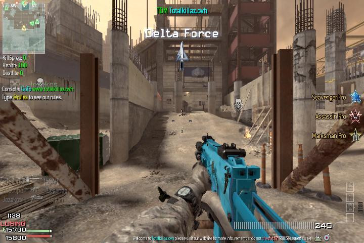 Blue camo [Call of Duty: Modern Warfare 3] [Mods]