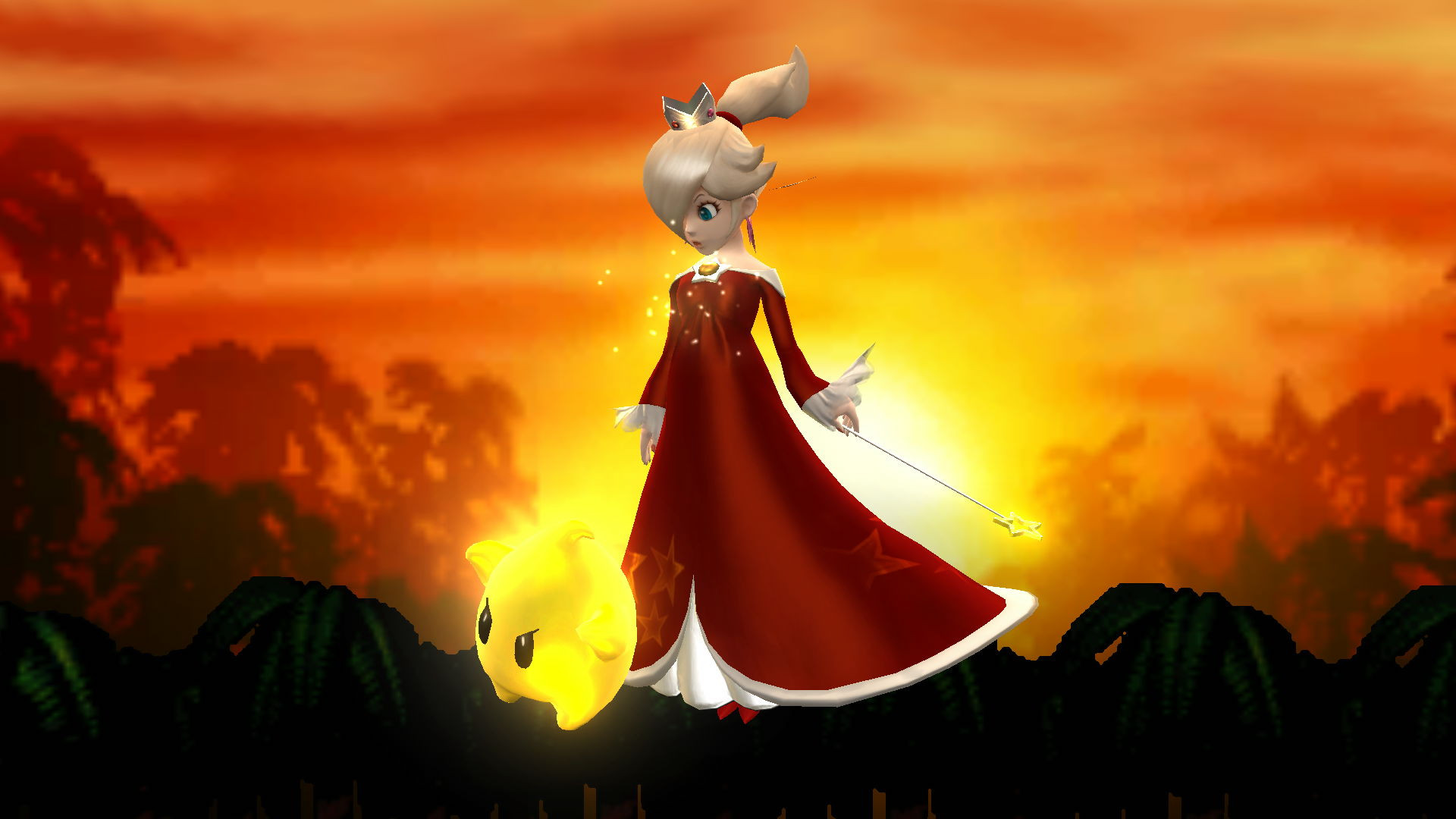Super Mario 3d World Rosalina Fire Flower