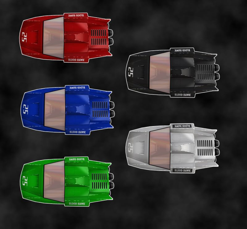 Blood Hawk Recolors [F-Zero GX] [Mods]