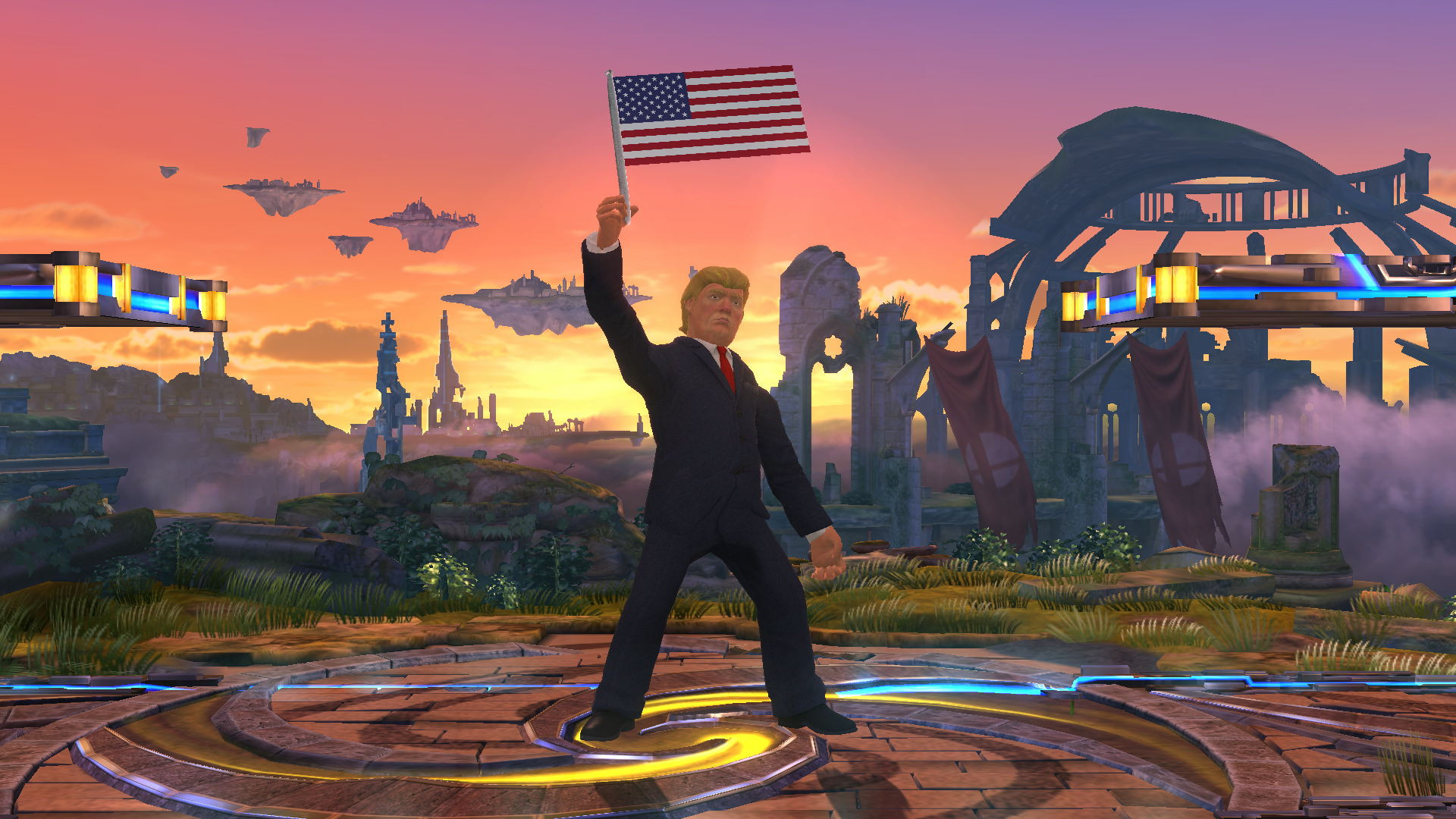 Donald Trump + Trumpindorf v2 Mod for Super Smash Bros. (Wii U) | SSB4U ...