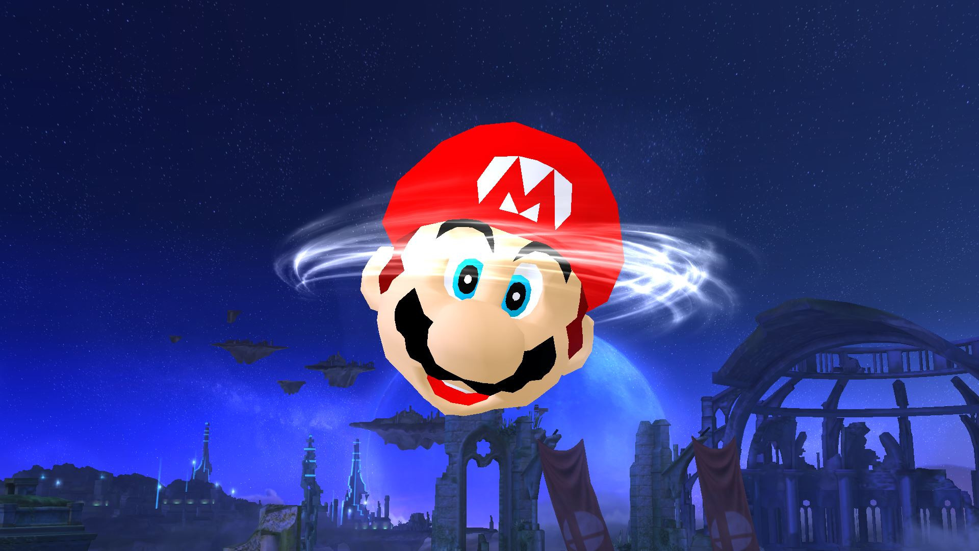 Mario Head Types away! Mod for Super Smash Bros. (Wii U) | SSB4U Mods