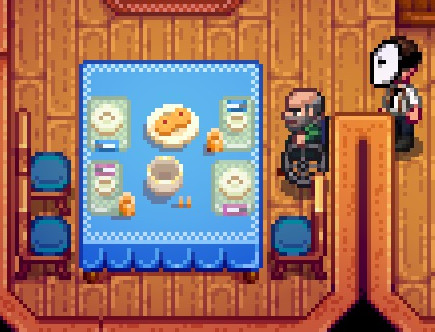 George - With a Beard Mod for Stardew Valley | SV Mods