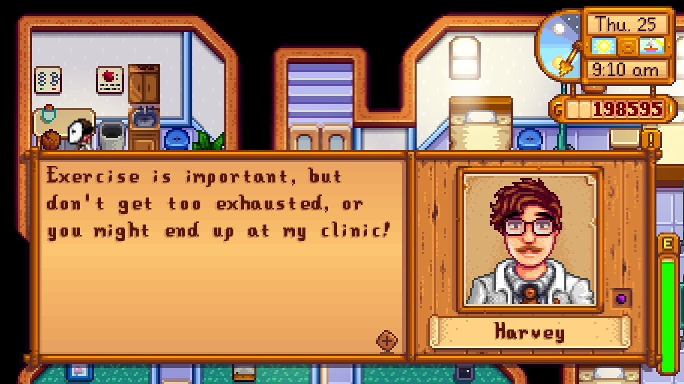 Harvey - White Coat Mod for Stardew Valley | SV Mods