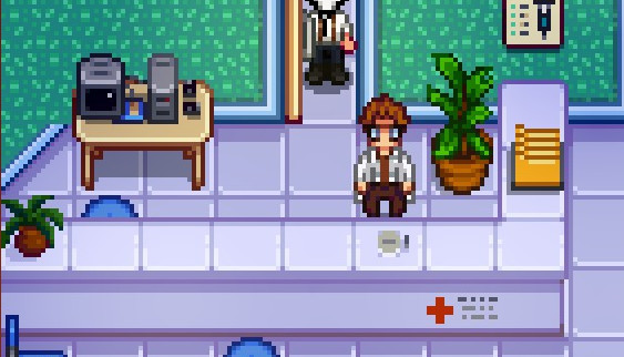 Harvey - White Coat Mod for Stardew Valley | SV Mods