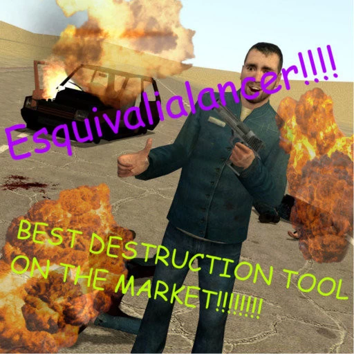 Esquivalialancer Admin Gun Mod for Garry's Mod | GMod Mods