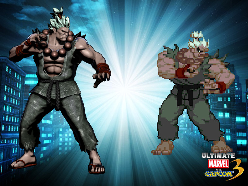 Akuma Skin Pack Mod for Ultimate Marvel vs Capcom 3 | UMvC3 Mods