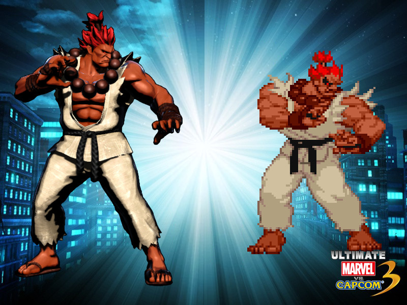 Akuma Skin Pack Mod for Ultimate Marvel vs Capcom 3 | UMvC3 Mods