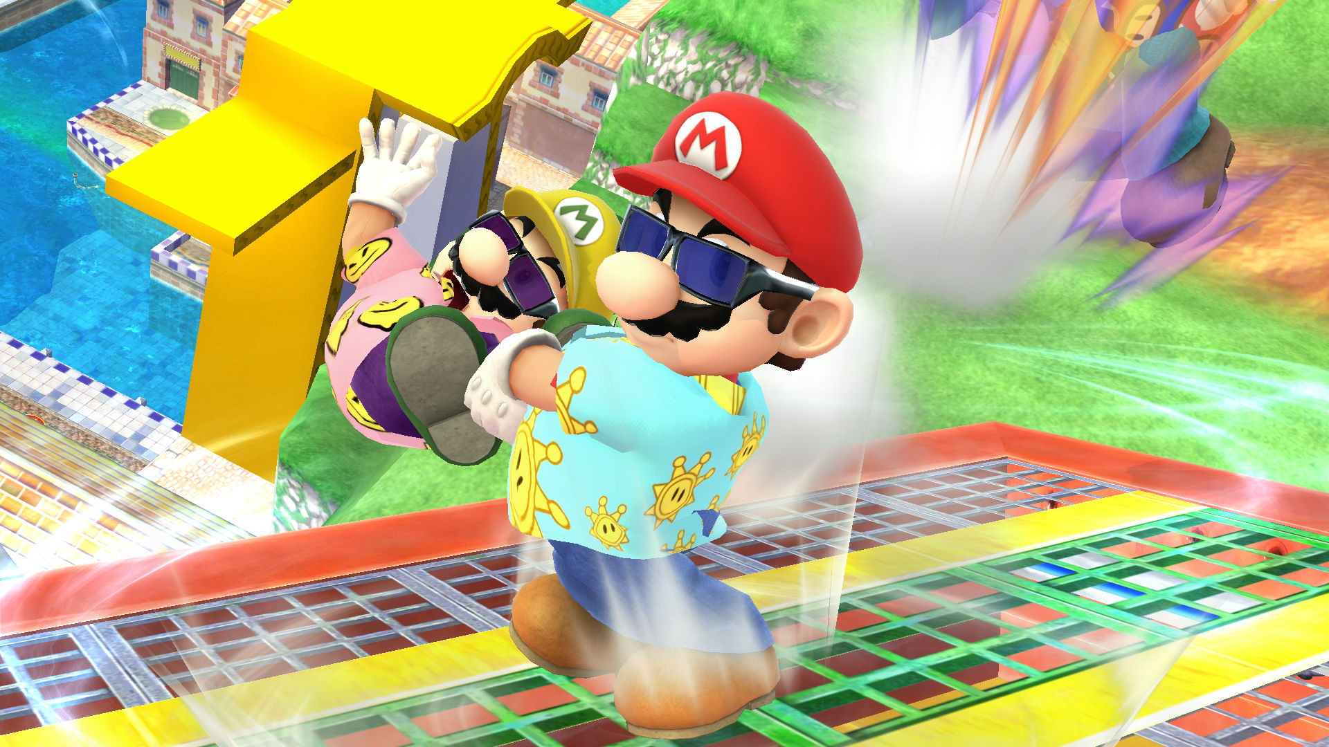 Sunshine Vacation Mario Mod for Super Smash Bros. (Wii U) | SSB4U Mods