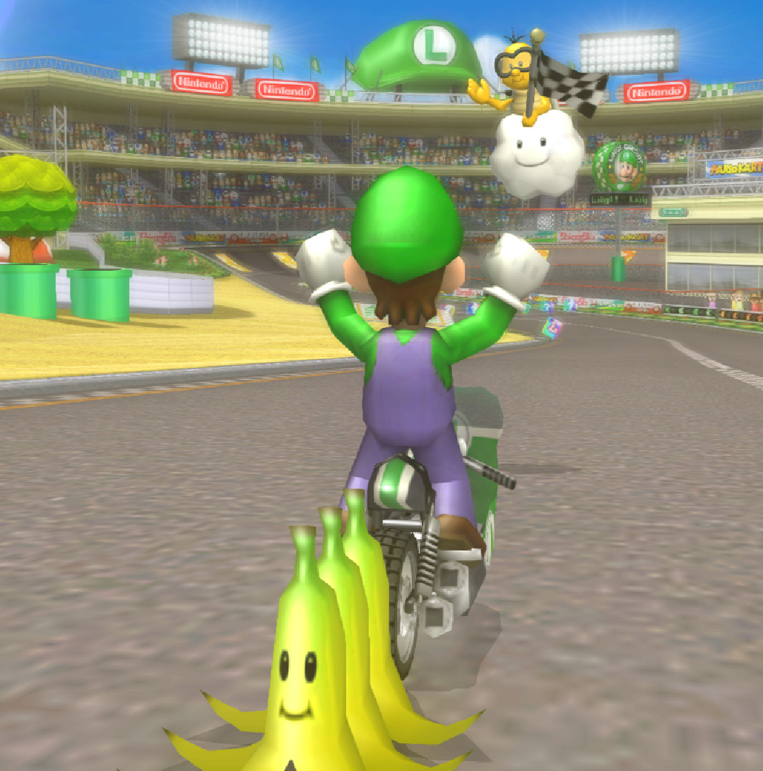 SMW Luigi Mod for Mario Kart Wii | MKWii Mods
