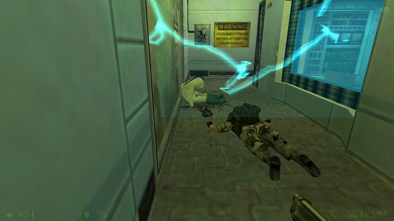 Clean Suit Scientist Retexture [Half-Life: Opposing Force] [Mods]