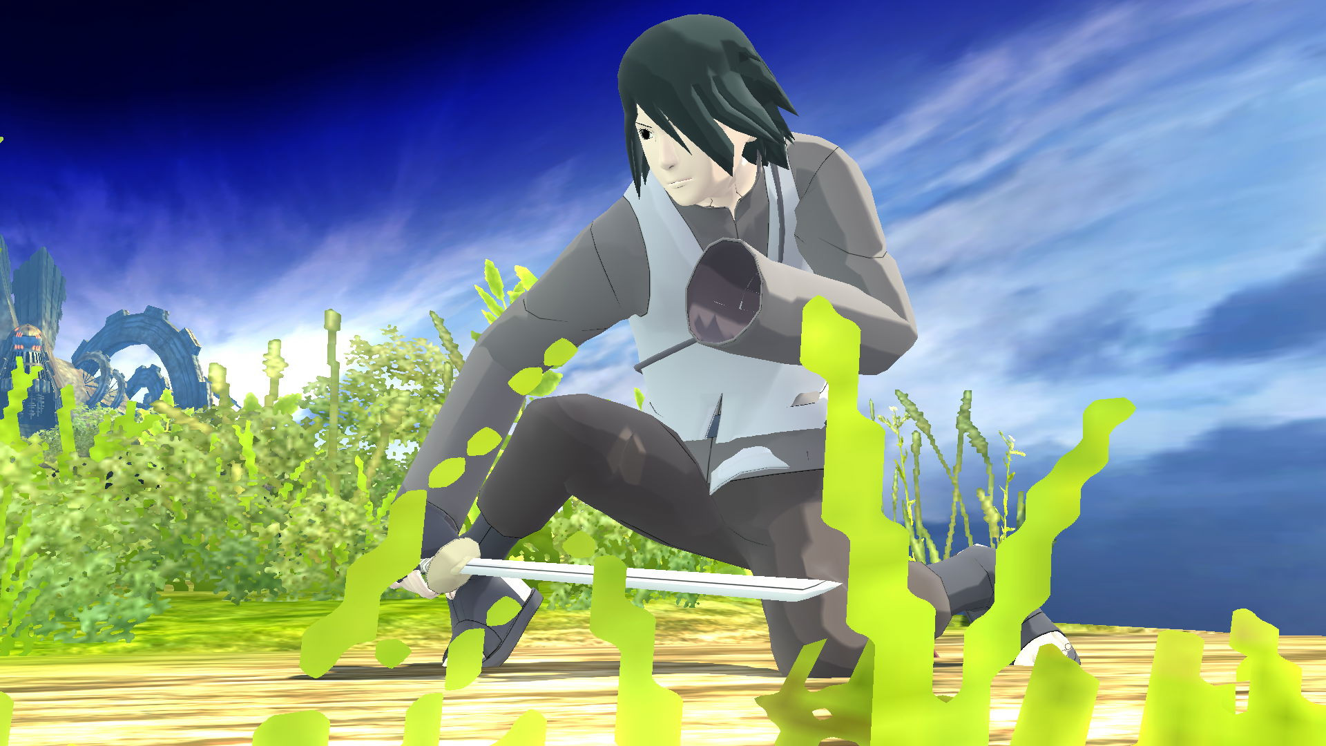 Wandering Sasuke Mod for Super Smash Bros. (Wii U) | SSB4U Mods