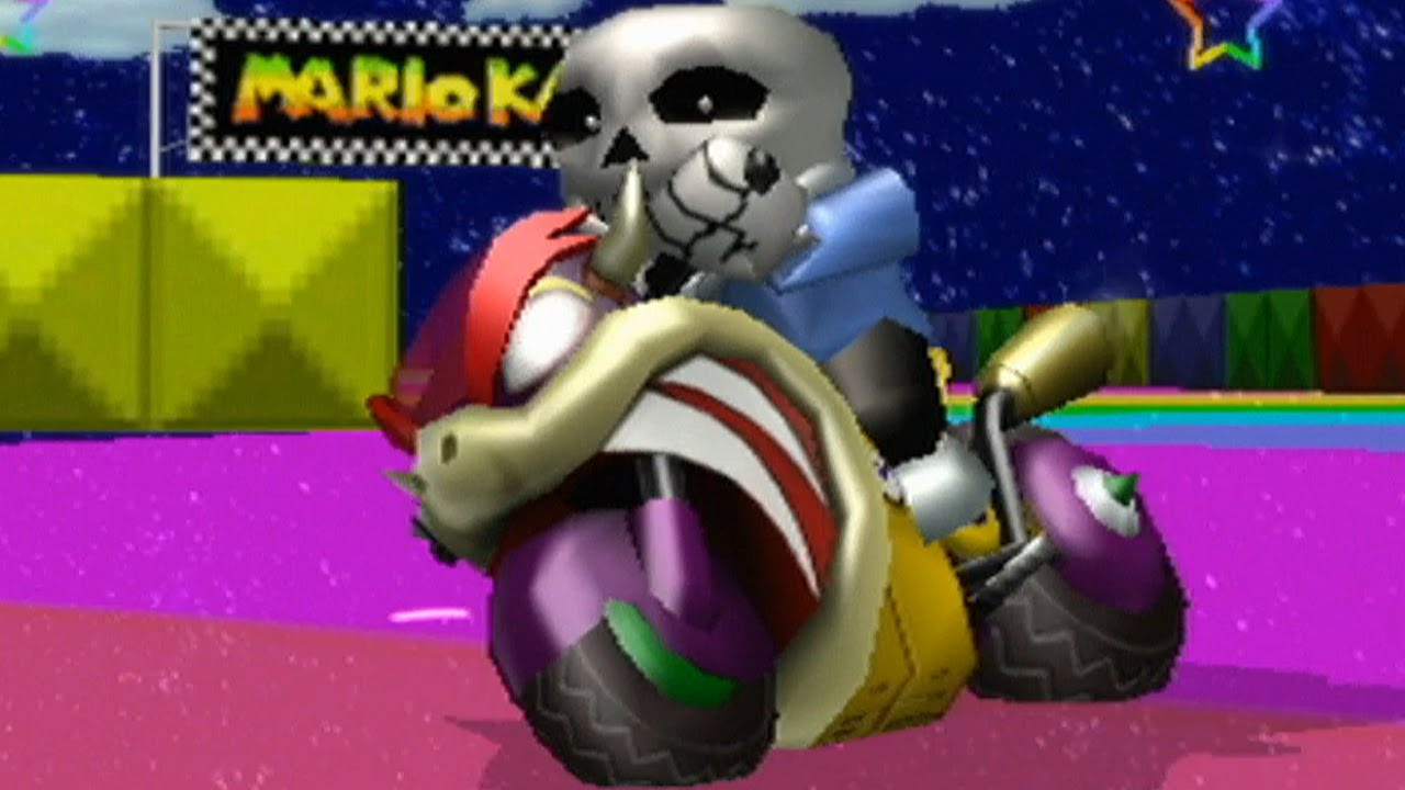 Sans Recolor Mod Mod for Mario Kart Wii | MKWii Mods