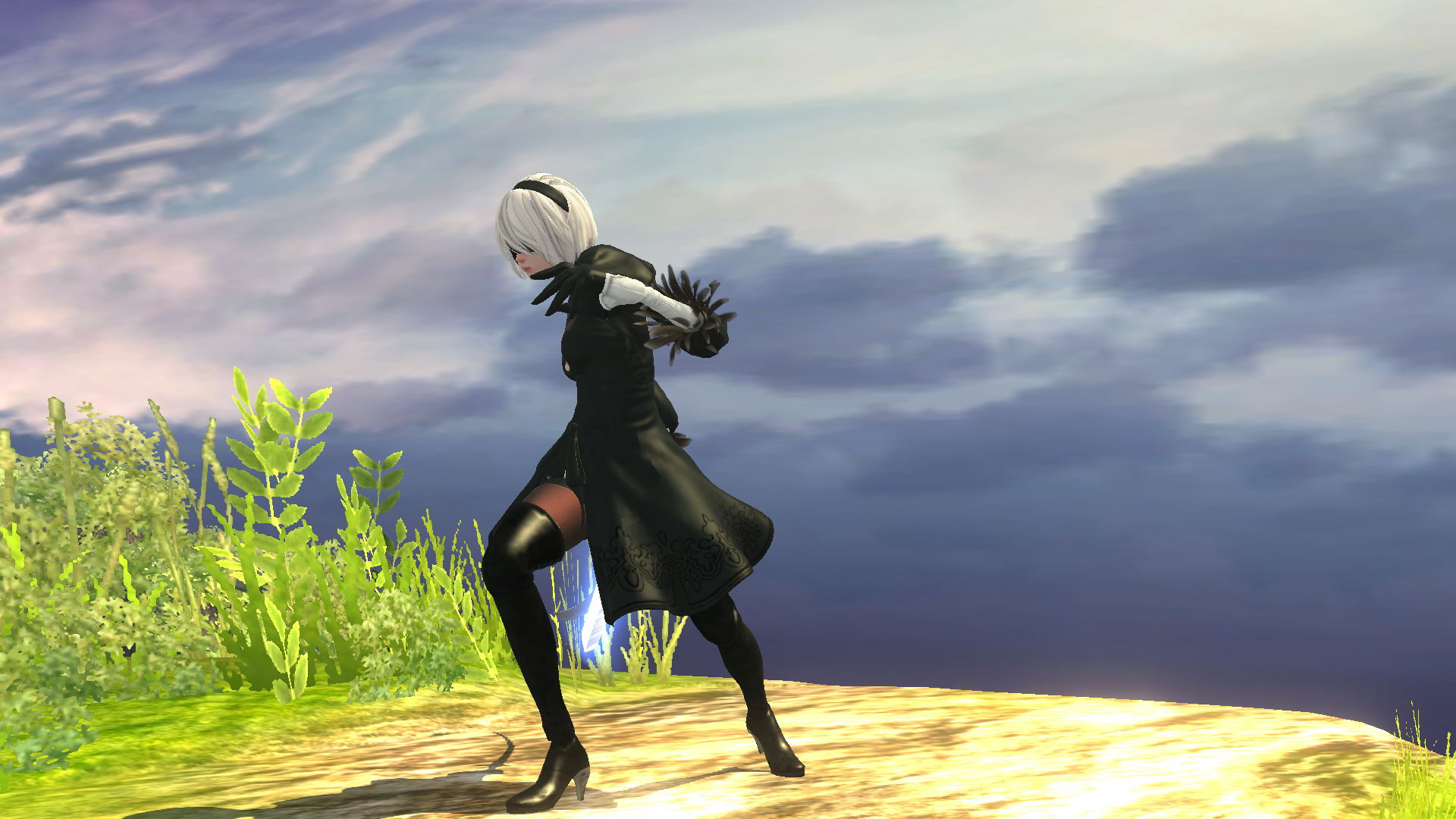 YoRHa 2b Mod for Super Smash Bros. (Wii U) | SSB4U Mods