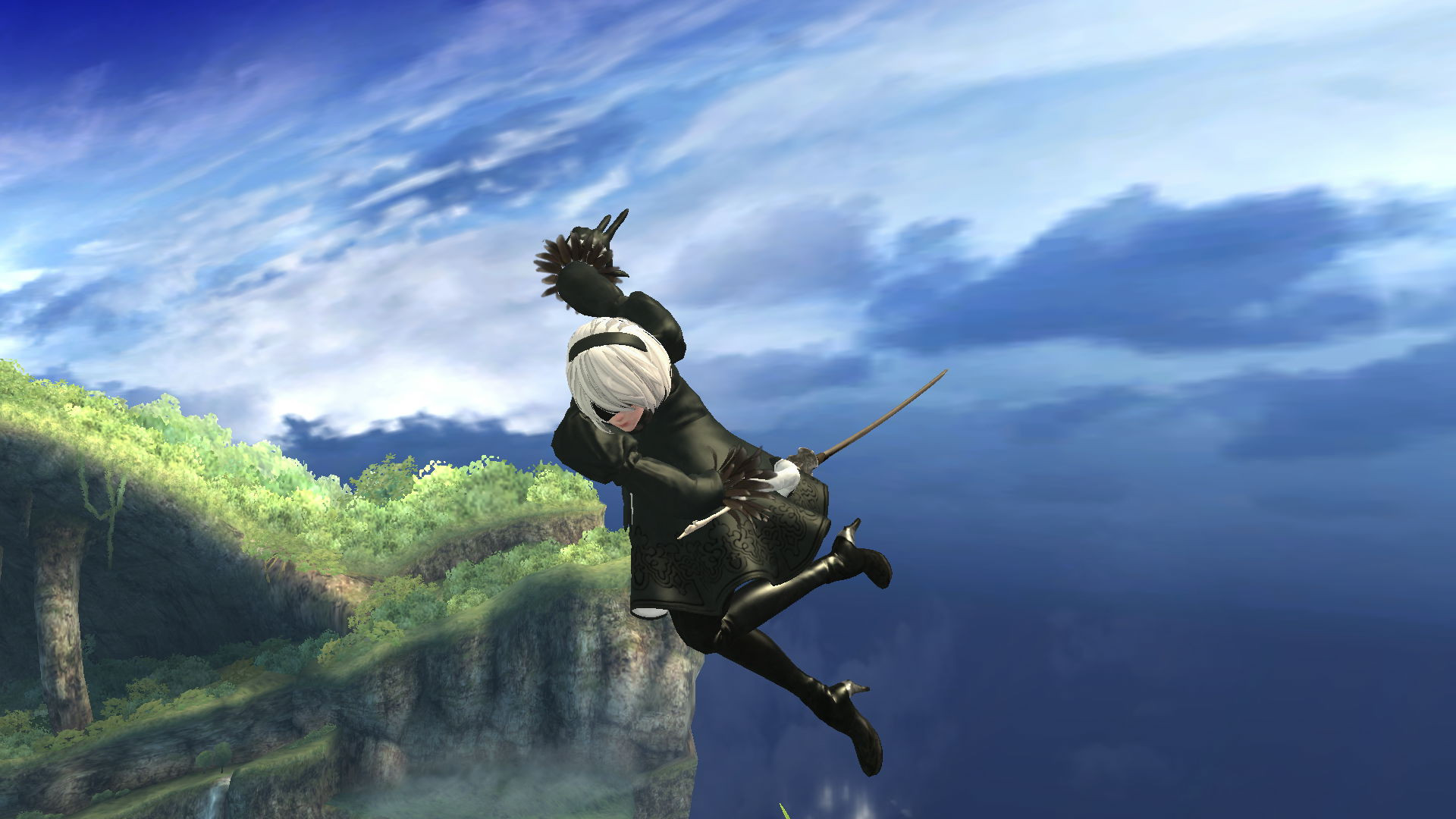 YoRHa 2b Mod for Super Smash Bros. (Wii U) | SSB4U Mods