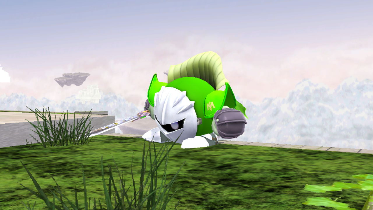 Metallic Green Meta Knight Mod for Super Smash Bros. (Wii U) | SSB4U Mods