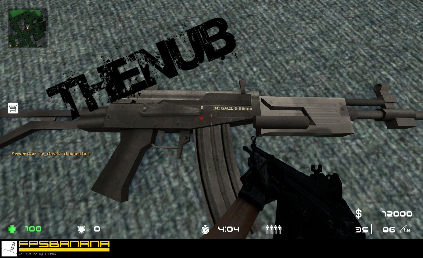 THEnub's Galil Reskin Pack Mod for Counter-Strike: Source | CS:S Mods