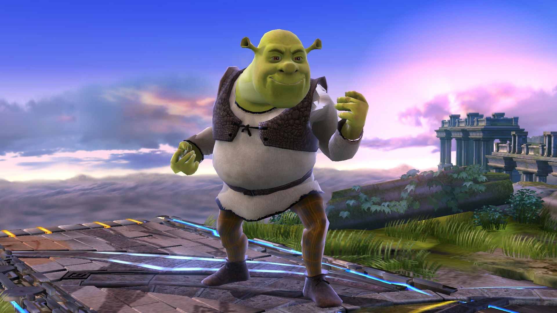 Shrek Mod for Super Smash Bros. (Wii U) | SSB4U Mods